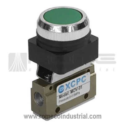 JM-05 Valvula neumatica de accionamiento mecanico por selector 3/2 ...