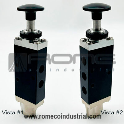 JM-05 Valvula neumatica de accionamiento mecanico por selector 3/2 ...