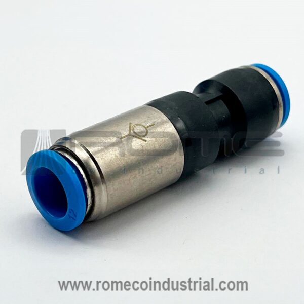 Check neumatica manguera a manguera metrica - Rome Co Industrial